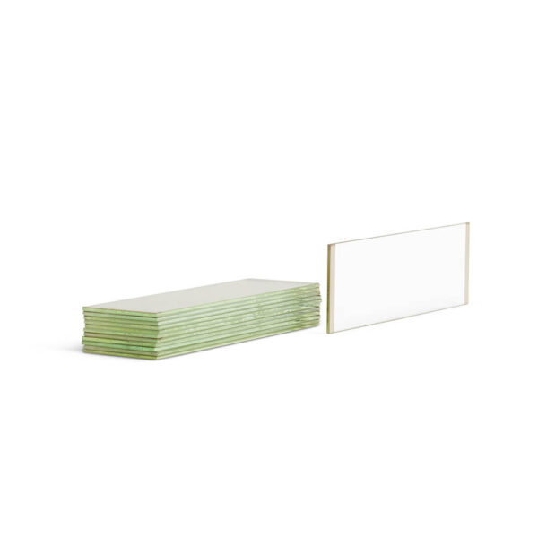 ITO Microscope Slides with Silver contact strips - Diamond Coatings